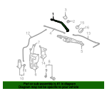 2007-2014 GM Wiper Arm - Driver's Side (LH) 22917497 | TascaParts.com