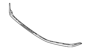 2019-2022 Nissan Front Bumper Lower Molding Air Dam 62084-5SN0A ...