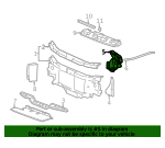 2003-2025 GM Front Passenger Side End Upper Tie Bar Reinforcement ...