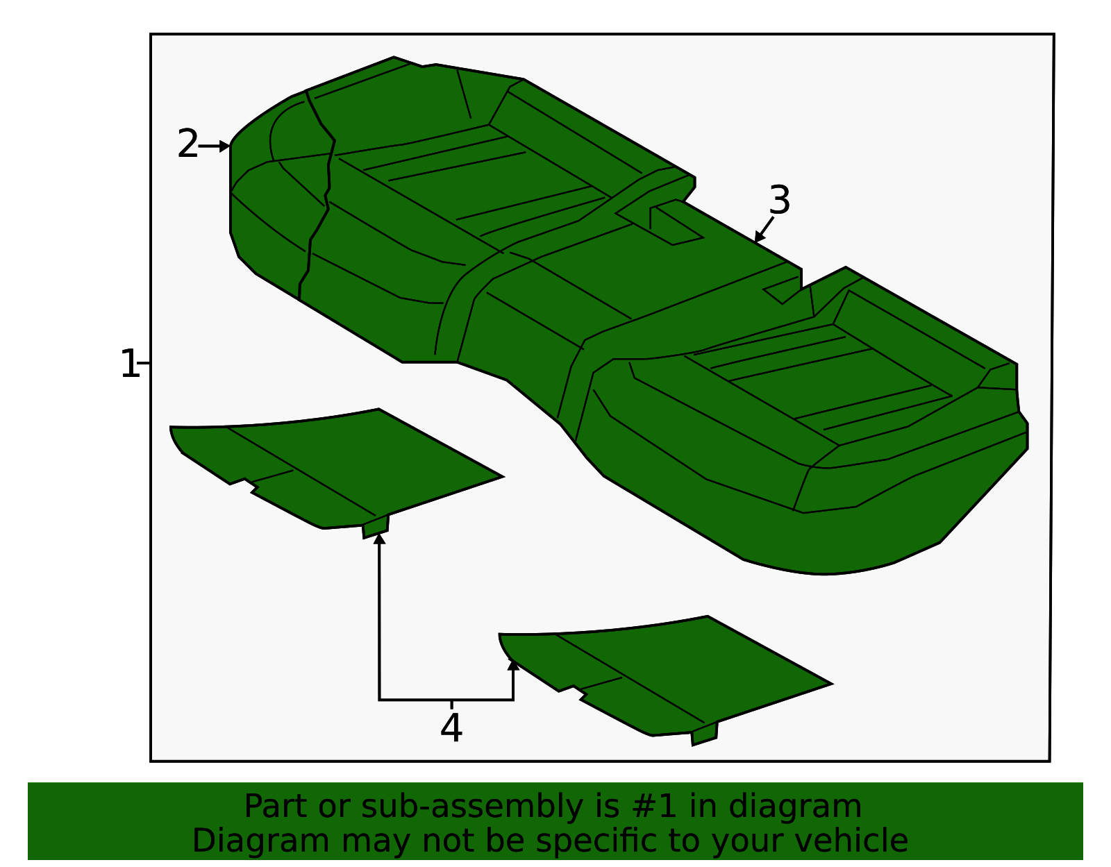 2021-2024 Genesis G80 Cushion Assembly Rear Seat 89100-T1BB0-JJX ...