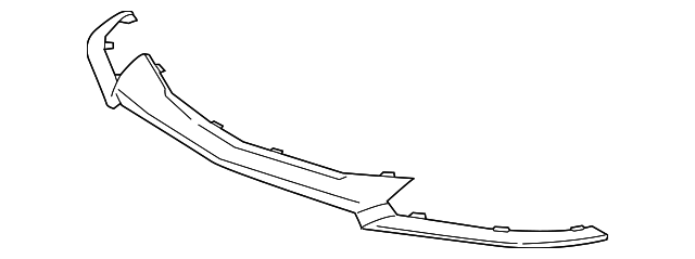 22986789 GM Black Front End Spoiler | GM Parts Store