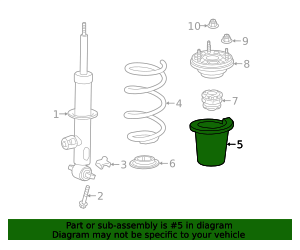 84168572 - Front Shock Absorber Boot 2019-2023 GM | AutoNationParts.com