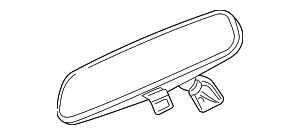 2001-2018 Mopar Mirror Inside 55156172AA | Mopar Parts Canada