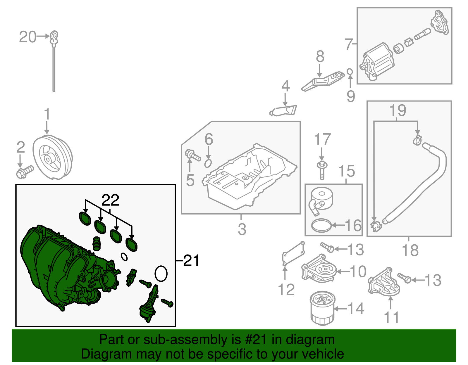 L53813100C - Intake Manifold 2009-2015 Mazda | Mazda Wholesale Direct