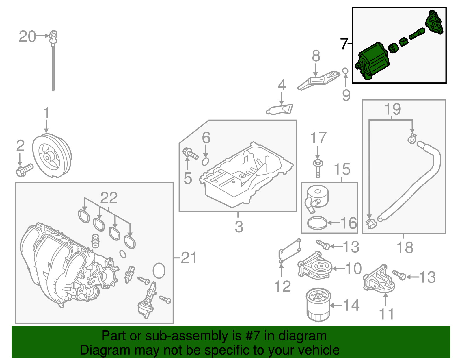 L501-14-100B - Oil Pump - 2009-2015 Mazda | Mazda Parts Factor