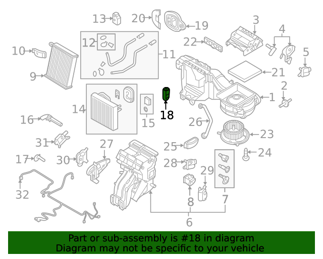 2016 Audi Expansion Valve 5Q0-820-679-E | OEM Parts Online