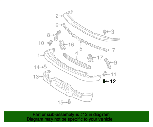 90540-08018 - Cushion - 1993-2006 Toyota | OEM Genuine Toyota Parts