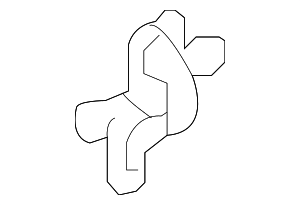 52146-AD010 - Bumper Face Bar Bracket (Left, Front) - 2001-2004 Toyota ...