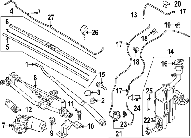 98611-AT100 - Reservoir 2023-2024 Kia | Kia.Parts Store