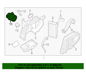 97945-2W000 - Blower Motor 2015-2020 Kia Sorento | Kia.Parts Store