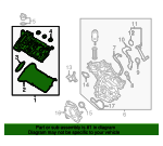 2015-2024 Ford Valve Cover - Driver's Side (LH) FT4Z-6582-G ...