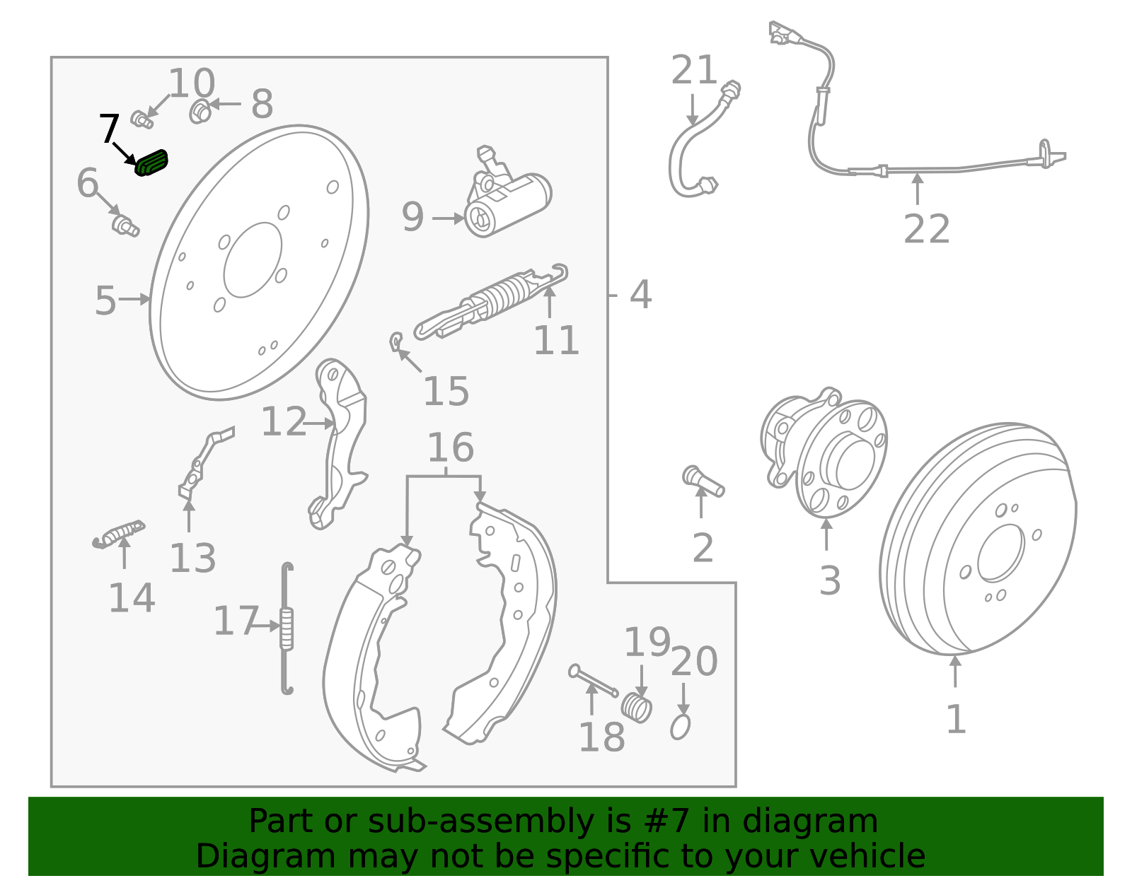 2018-2025 Nissan Backing Plate Plug 44098-5RB0B | Hoffman Nissan Parts