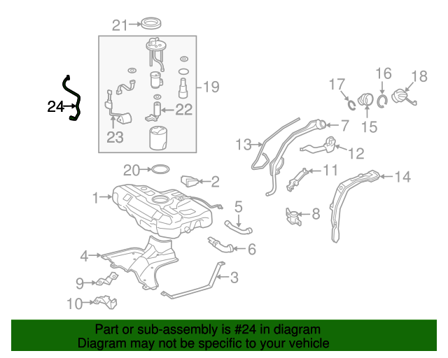 2014-2019 Toyota Corolla Suction Tube 77209-02230 | Toyota South