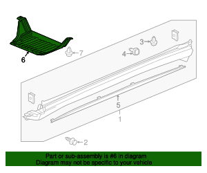 74114-TZ5-A00 - Under Cover 2014-2020 Acura MDX | AutoNation Parts