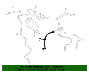 2016-2021 Volvo XC90 Crankcase Tube 32222163 | TascaParts.com