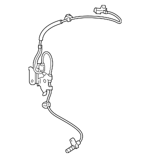 2019-2024 Toyota Corolla ABS Sensor 89543-12110 | TRDToyotaparts