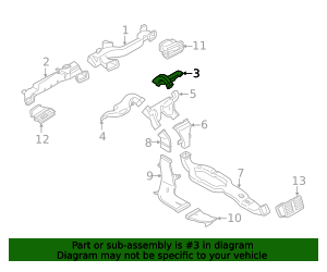 51456823277 - 2020-2023 BMW Floor Duct (51-45-6-823-277) | BMW of South ...