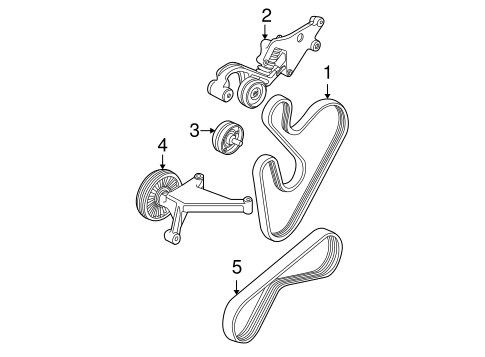Belts & Pulleys for 2004 Mini Cooper | Mini Parts Direct