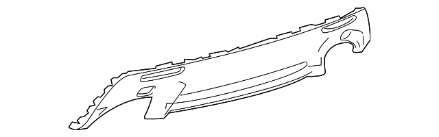 52108-24030 - Lower Extension 2015-2019 Lexus RC F | Longo Lexus Parts