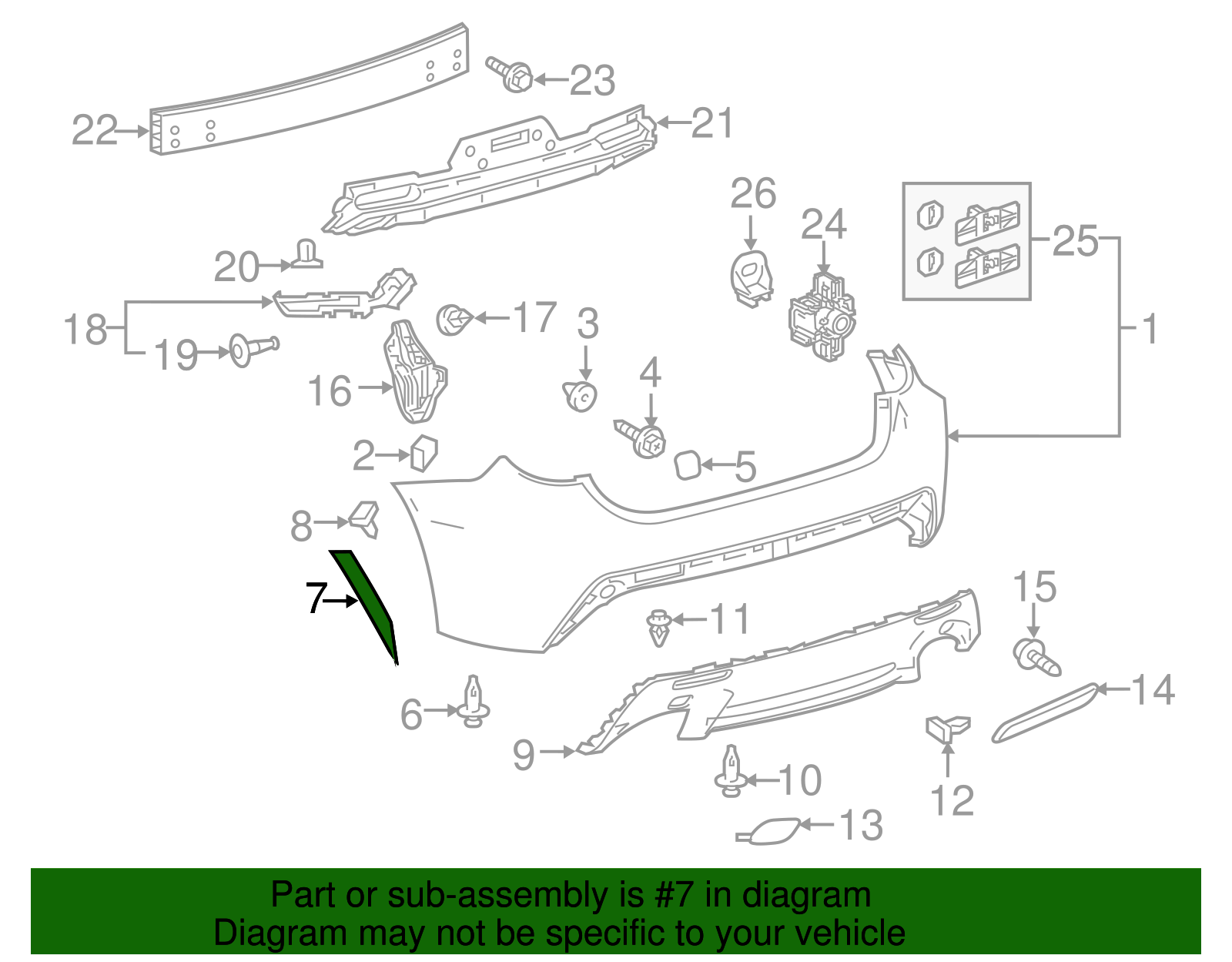 52706-24020-E0 - Side Molding - 2015-2020 Lexus RC F | My L Parts