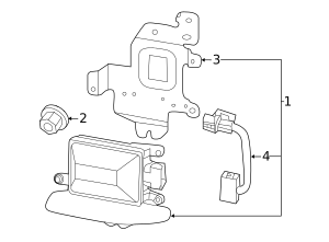 95820-C6000 - Sensor Kit 2020 Kia Sorento | Kia.Parts Store