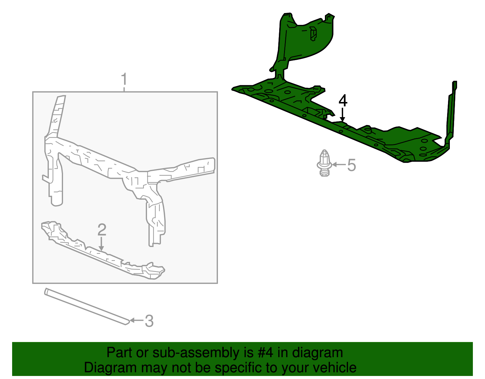OEM 2014-2017 Honda Accord Lower Shield 74110-T3V-A00 | Honda ...