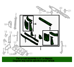 2008-2024 Ford Radiator Support hc2z16138a | TascaParts.com