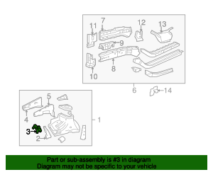 53814-0R010 - Fender Extension Panel - 2006-2012 Toyota RAV4 | Nucar ...