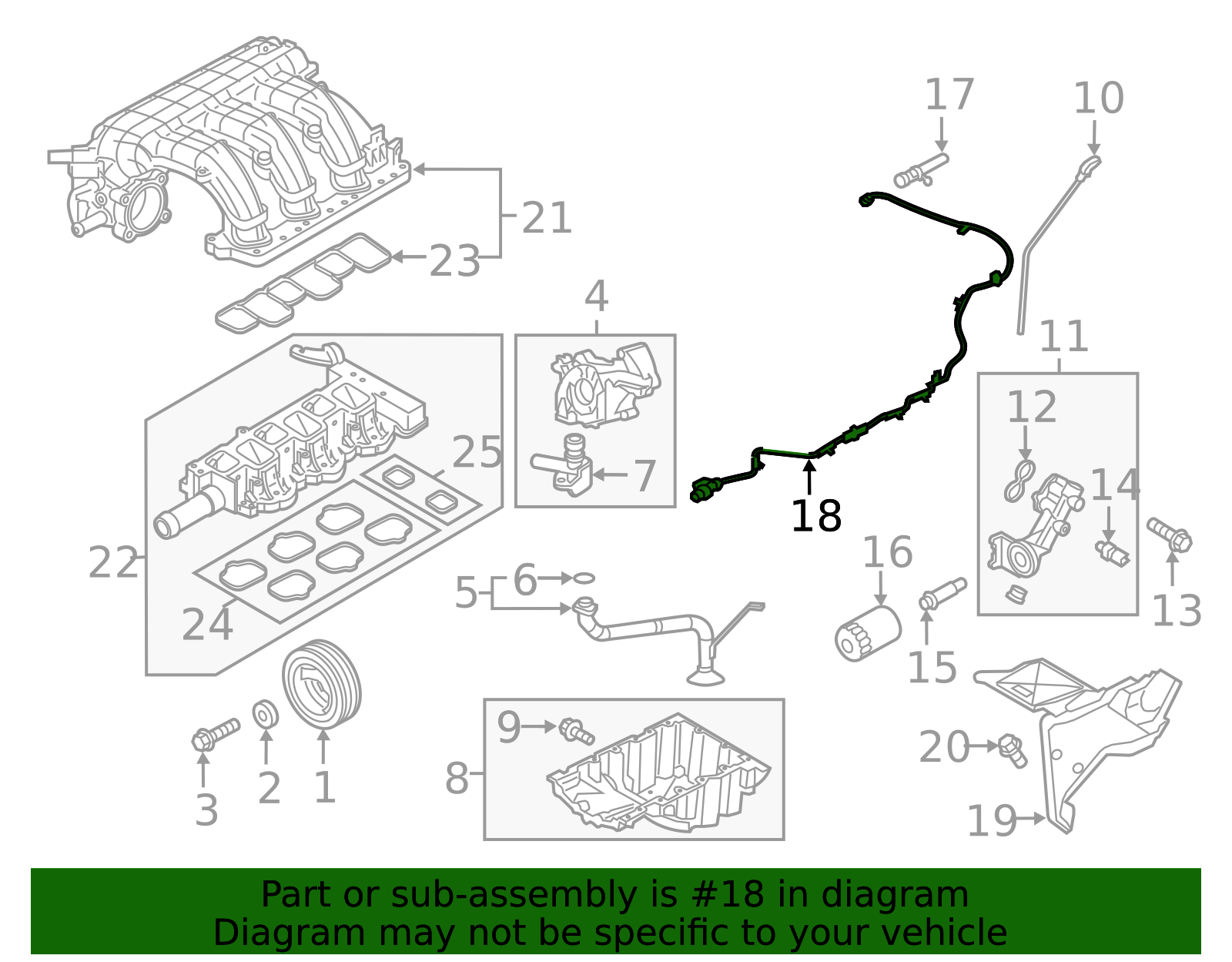 2018-2020 Ford F-150 Wire JL3Z-6B018-M | Varsity Ford