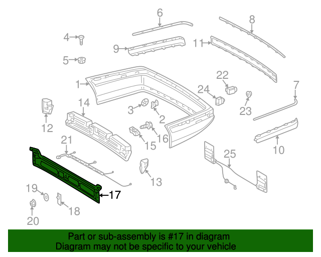 210-880-06-52 - Reinforcement 2000-2002 Mercedes-Benz | Mercedes-Benz ...