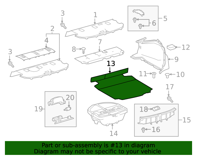 64771-02501-C0 - Spare Cover 2020-2022 Toyota Corolla | Longo Toyota Parts