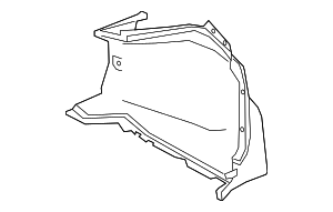 64710-12080-C0 - Side Trim Panel - 2021-2023 Toyota Corolla | OEM ...