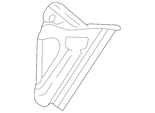 2004-2008 Toyota Corolla Rear Panel 61736-12370 | Toyota Parts Center