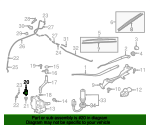 8260A217 - Washer Pump 2011-2022 Mitsubishi | Mitsubishi Direct Parts