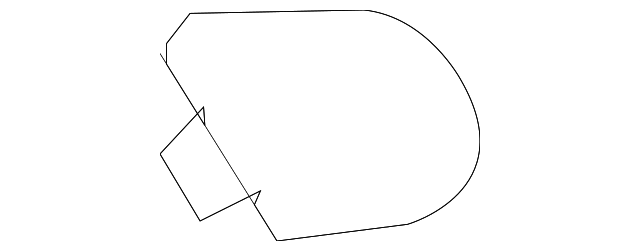 2014-2024 Mitsubishi Wiper Arm Cover 8250A558 | Mitsubishi Parts World