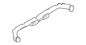 2018-2019 Nissan Kicks Center Duct 27860-5RB0A | TascaParts.com