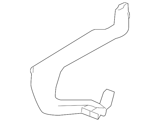 2008-2011 GM Rear Duct 92175211 | GMPartsDirect.com