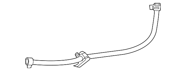 OEM NEW 2011-18 Mopar Ram 2500 Power Steering Return Hose Front Lower ...