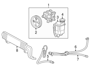 2013-2018 Ram 2500 Pressure Hose 68193720AB | TascaParts.com