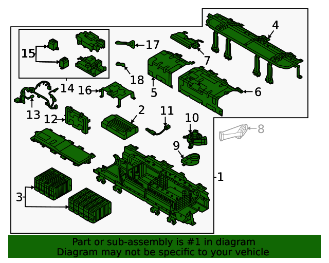 2020-2021 Hyundai Sonata Battery Assembly 37501-L7100 | OEM Parts Online
