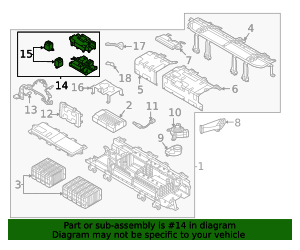 Hyundai - 37514-L5000 - Relay Assembly - 2020-2024 Hyundai Sonata | OEM ...