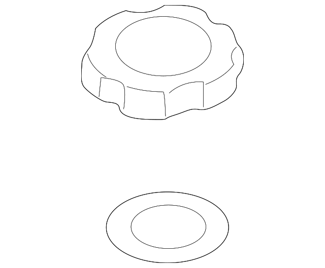 1985-2012 Mitsubishi Engine Oil Filler Cap 1250a015 | Mitsubishi Parts ...