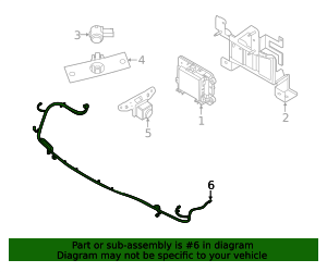 24033-6RR0A - Wire Harness - 2021-2023 Nissan Rogue | Nissan OEM Parts ...