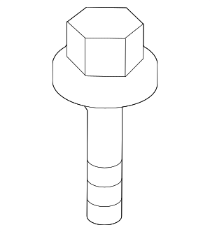 2004-2011 GM Bumper Cover Bolt 94520220 | TascaParts.com