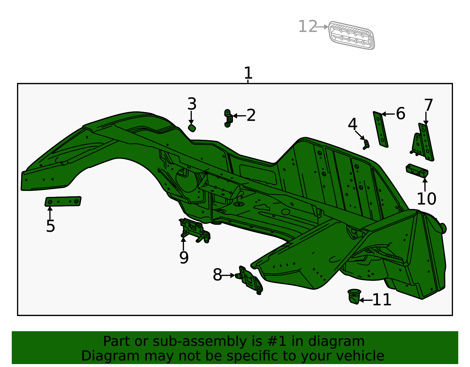 2023 Chevrolet Corvette F Panel 85537232 GM | GMPartsDirect.com