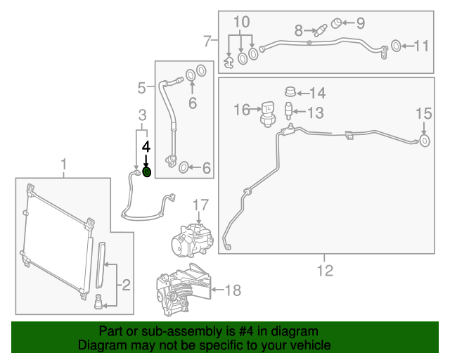 90069-08007 - O-Ring - 2014-2024 Lexus | My L Parts