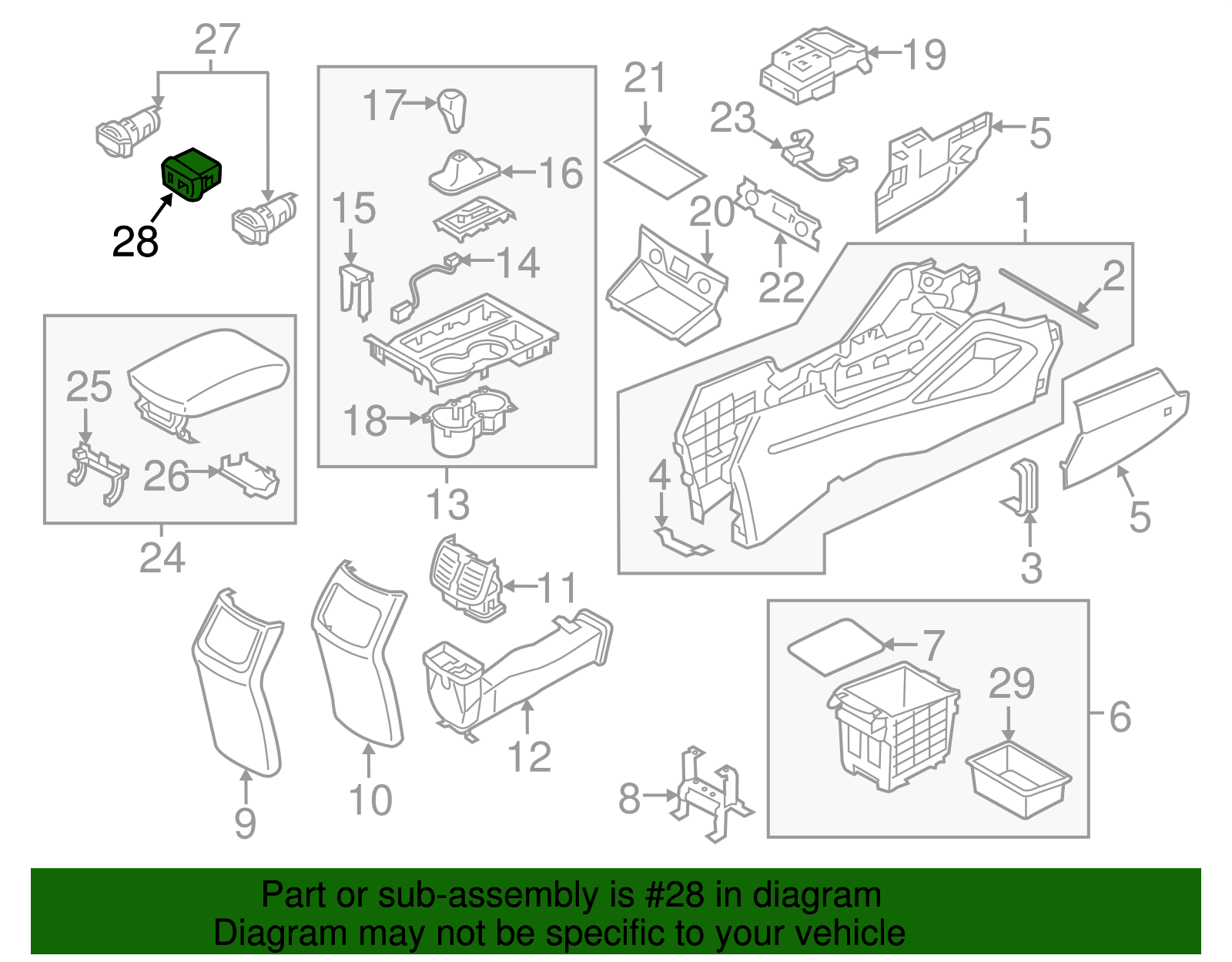2016-2018 Hyundai Tucson USB Port 96120-D3000 | Retail Performance Auto ...