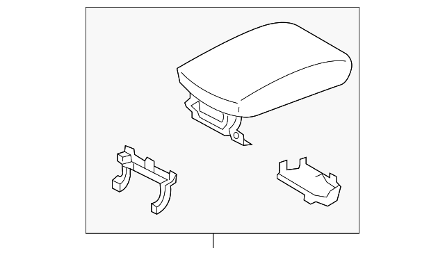 84660-D3000-TGG - Console Armrest - 2016-2018 Hyundai Tucson | World ...