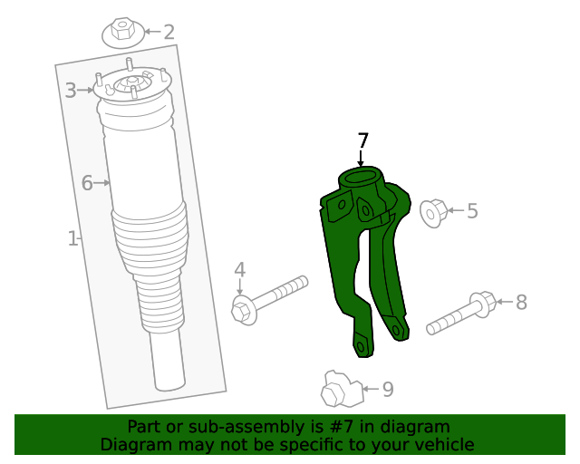 2013-2023 Land Rover Yoke Assembly LR105282 | OEM Parts Online