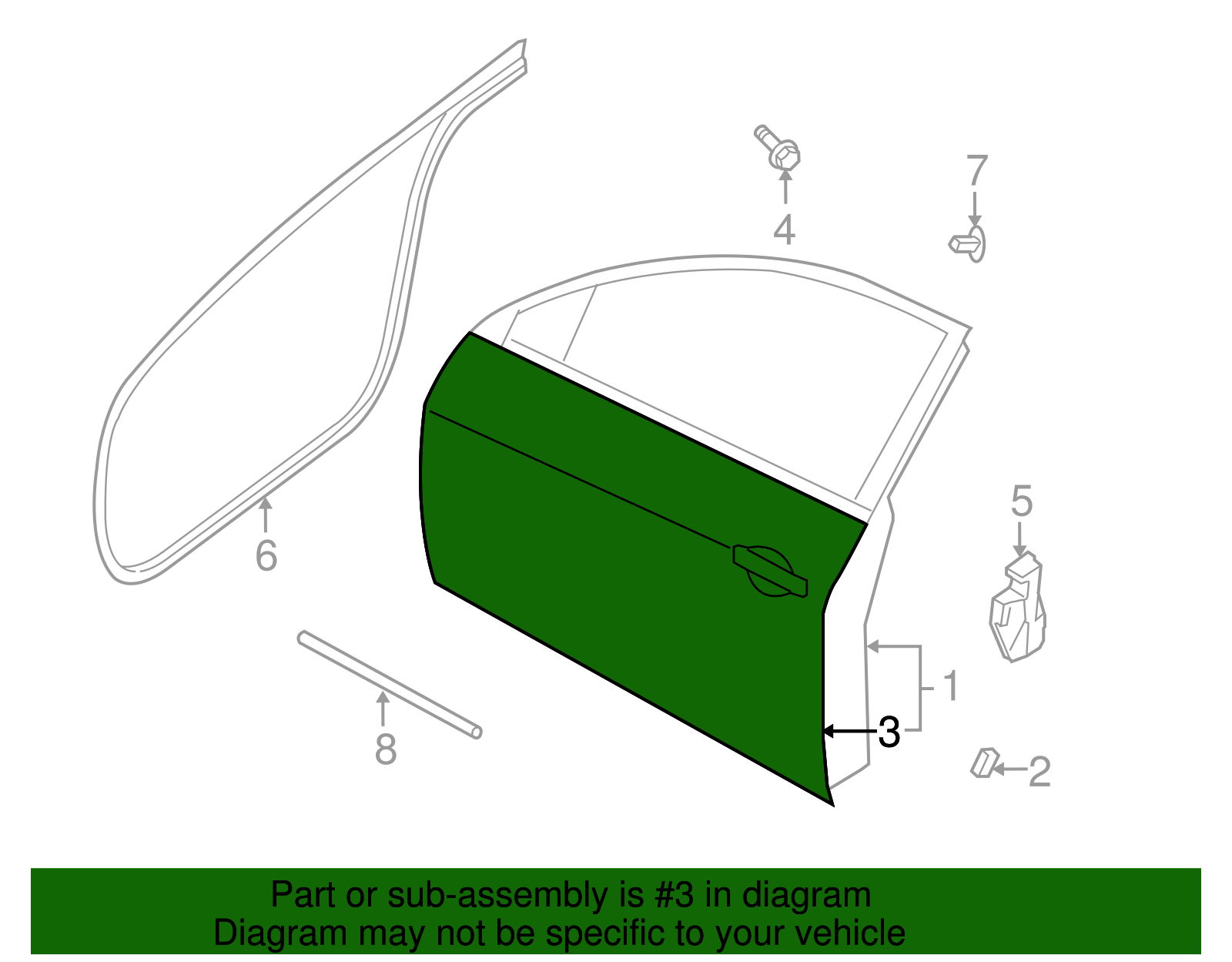 2007-2012 Nissan Altima Outer Panel 80152-JA030 | Sullivan Brothers Nissan